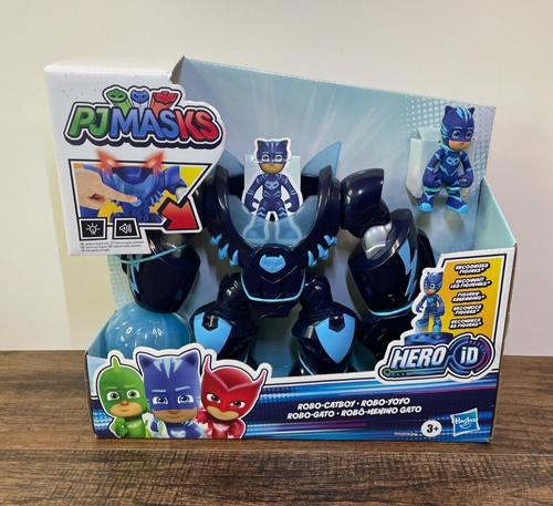 PJ Masks Robo-Catboy Action Figure Robot Preschool Toy with Lights ...