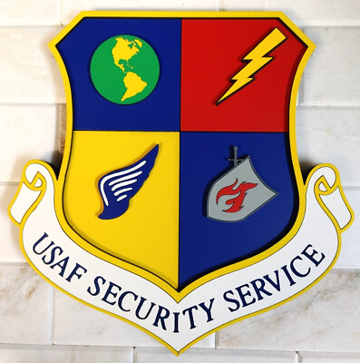 8" US Air Force Security Service Plaque USAFSS | eBay