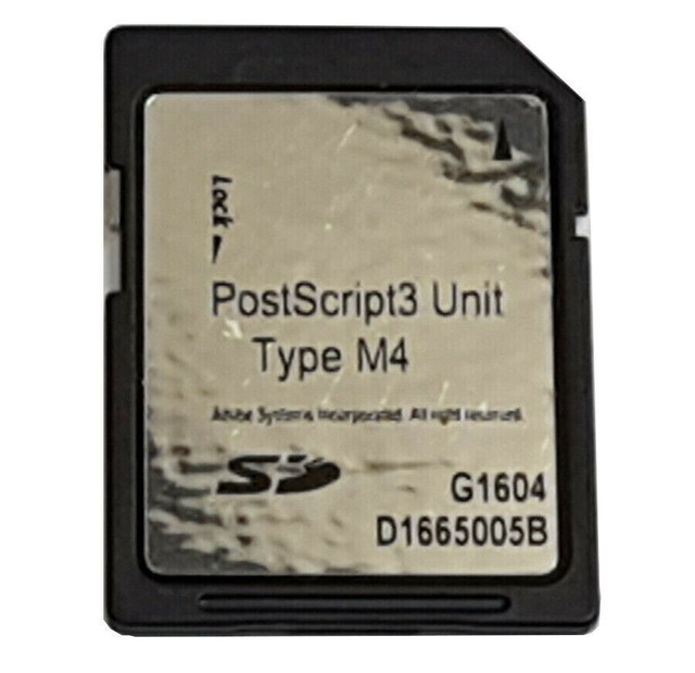 Ricoh Postscript3 Unit Type M4 417170 for MP C4503/5503/6003 Enables ...