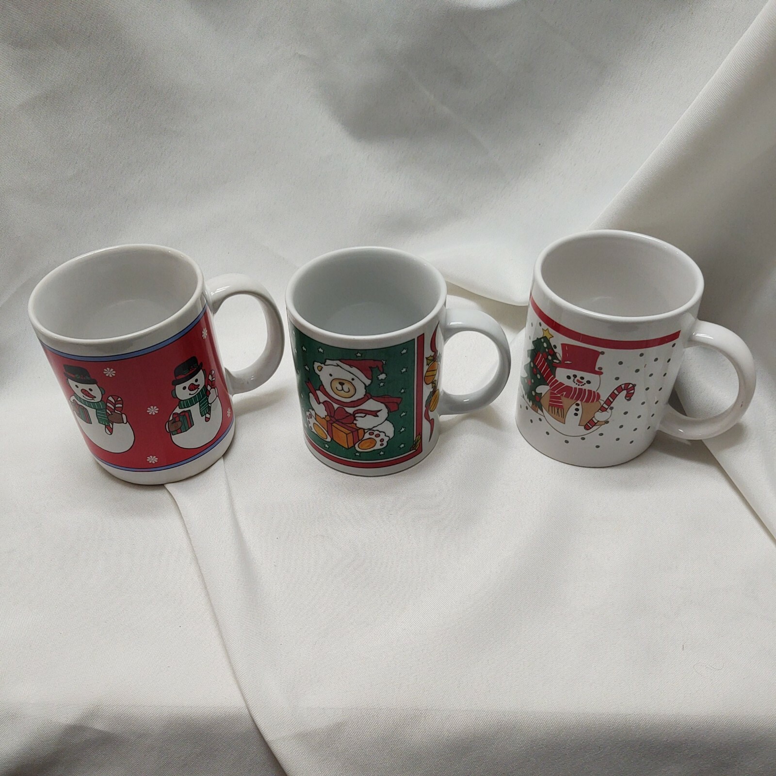 Christmas Coffee Tea Mugs / Lot of 3 | eBay