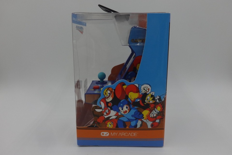 MY ARCADE Mega-Man Pico Player 6 Video Games Portable Tiny Arcade ...