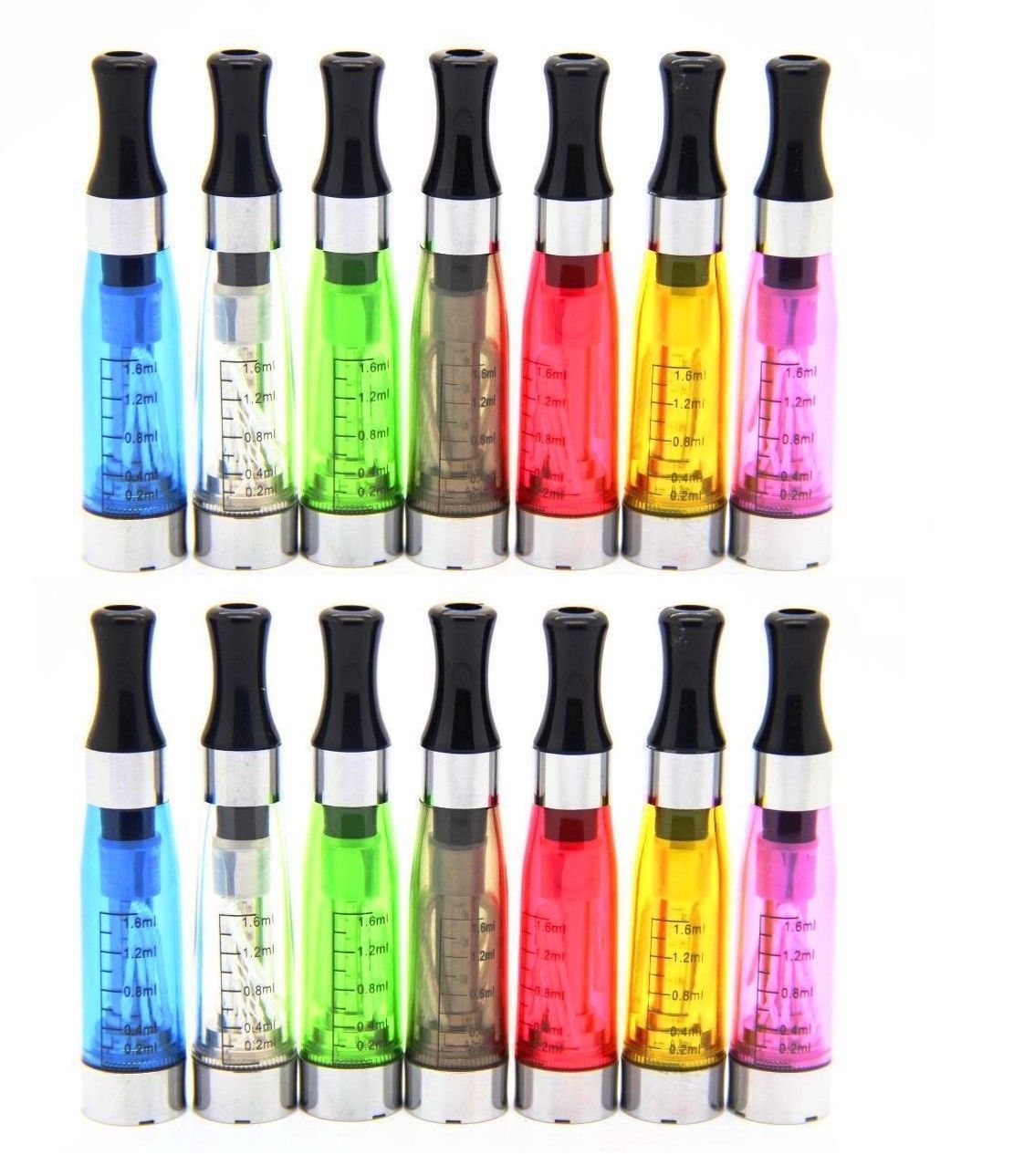 10 X CE4 ATOMIZERS Glass Atomizer Clearomiser Cartomizer ECig Shisha ...