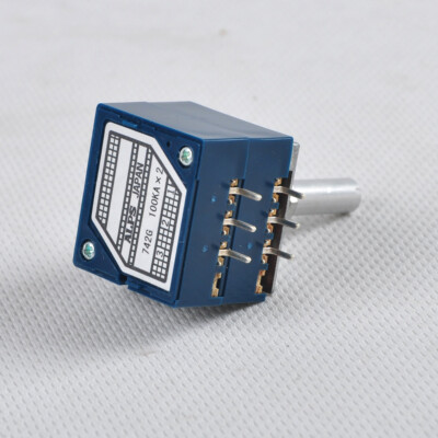 1pc ALPS RK27 Original Audio Amp VOLUME Dual 250K A Potentiometer Round ...