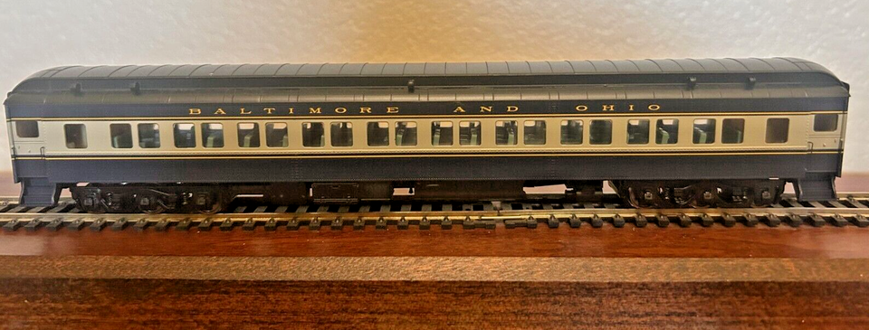BALTIMORE & OHIO"HEAVYWEIGHT" PULLMAN WINDOW COACH HO Scale INTERIOR ...