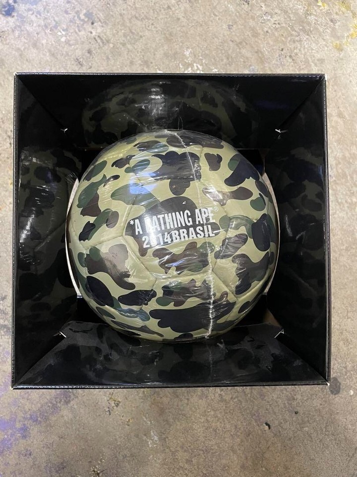 A BATHING APE 2014 BRASIL CAMO Soccer ball FOOTBALL NEW From Japan | eBay