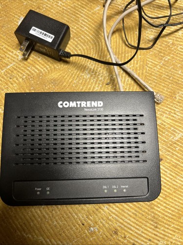 Comtrend Nexuslink 3120 WAN Wireless Wi-Fi Router 2.4-5GHZ w/Adapter | eBay