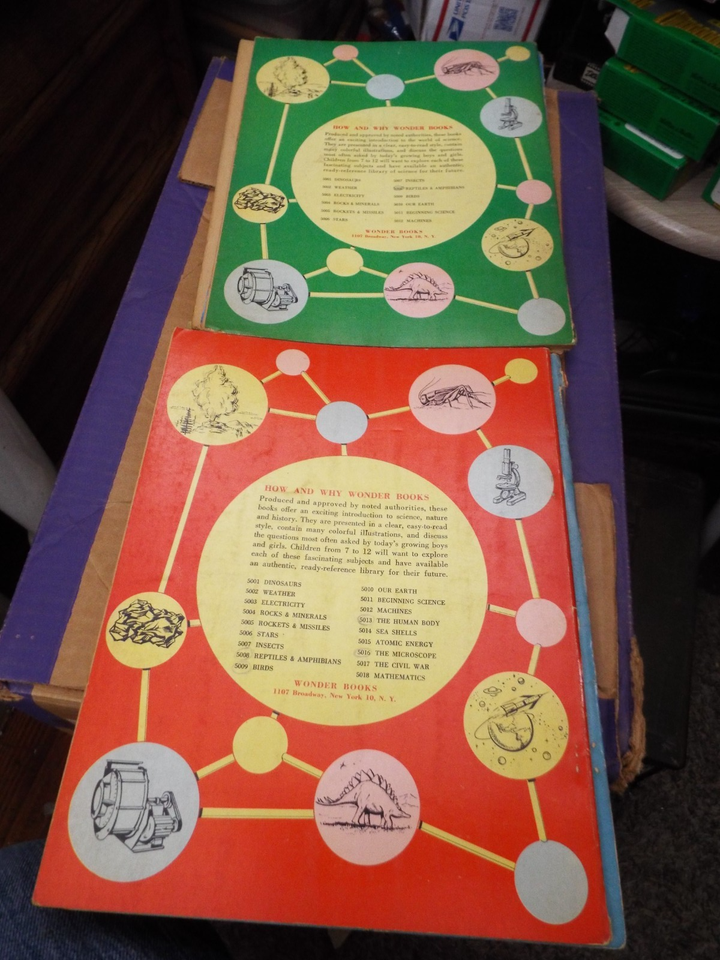 6 Vintage How & Why Wonder Books, Softcovers | eBay