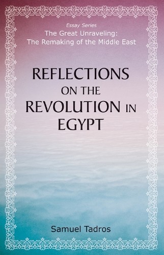 Samuel Tadros Reflections on the Revolution in Egypt (Tascabile ...