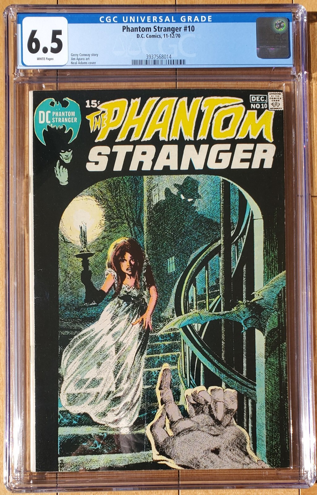 Phantom Stranger #10 CGC 6.5 White Pages 1st Tannarak Neal Adam Cover ...