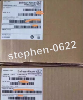 CLM223-CD8005 E+H Conductivity Transmitter Brand New Fast Shipping via ...