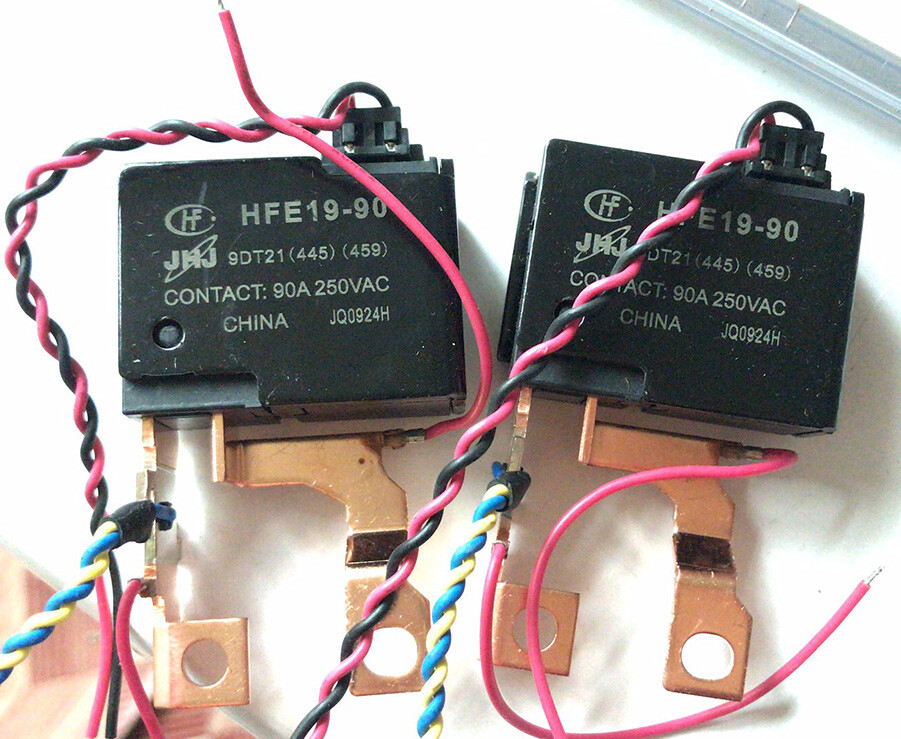 50Pcs HongFa HFE19-90 9DT21 Magnetic Latching Relay 90A 250VAC | eBay