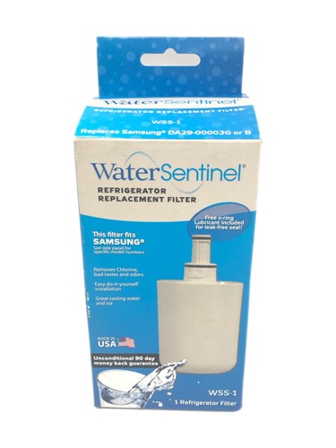 WaterSentinel WSS-1 Refrigerator Water Filter Replacement for Drinking ...