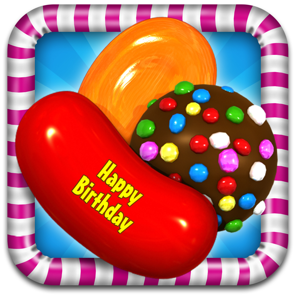 Candy Crush Edible Candy