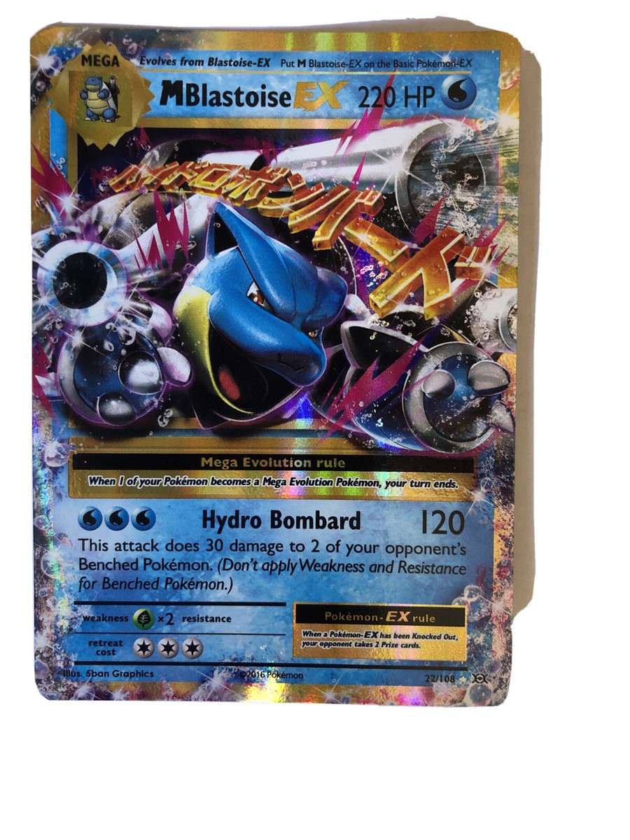 Pokemon Mega Blastoise Card Auction Prices Realized Tcg Cards 2016