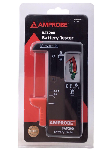 Amprobe BAT-200 Battery Tester Test Tool 9VOLT N10140 FAST for sale ...