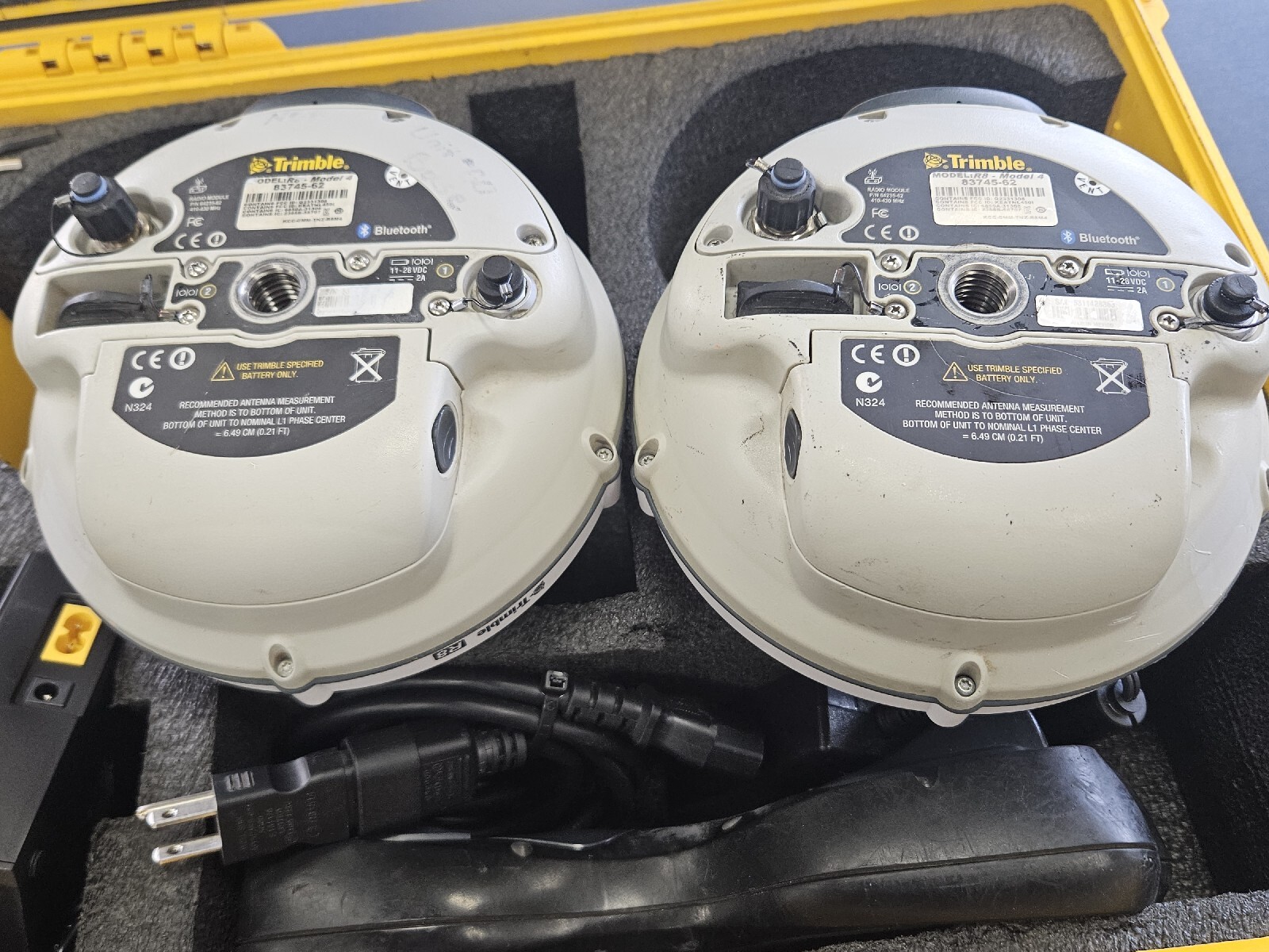 Trimble Dual R8 Model 4 GPS GNSS Galileo Base Rover RTK Kit TSC3 450 ...