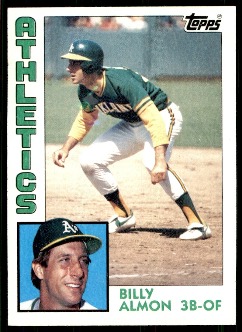 1984 TOPPS - #241 BILL ALMON OAKLAND ATHLETICS | eBay