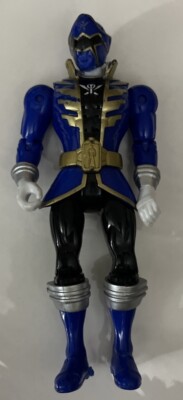 Power Rangers 5" Super Megaforce Blue Ranger Figure Bandai | eBay