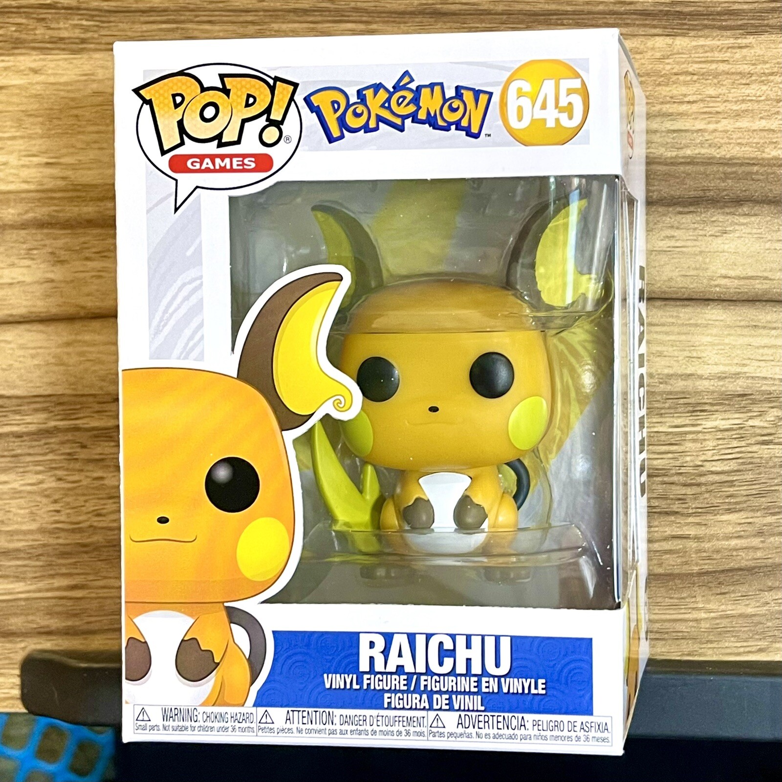 Pokemon Raichu Funko Pop! #645 Games Vinyl Figure Brand New! | eBay