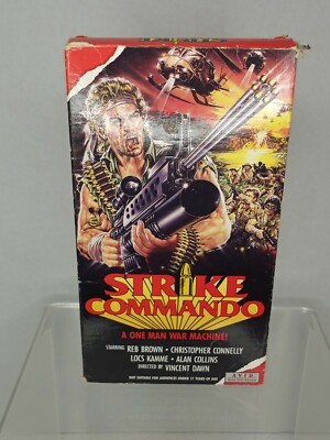 Strike Commando 1987 VHS Movie Cassette / UNTESTED / AS-IS | eBay