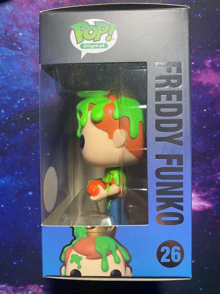 Funko POP! Freddy Funko Slime LE 2000 Royalty Digital Pop Nickelodeon ...