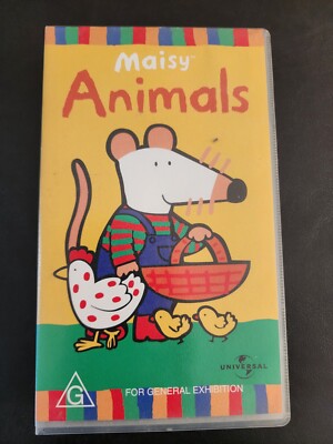 Maisy Animals - ABC Kids BBC VHS Video Tape | eBay Australia