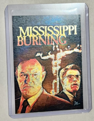 Mississippi Burning Platinum Artist Signed “Gene Hackman” Trading Card ...
