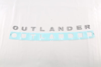 Hood Liftgate Emblem Letters Decal Trim For 2023 Outlander Letters ...