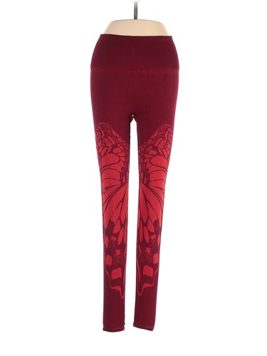 Fabletics Women Red Leggings XS | eBay