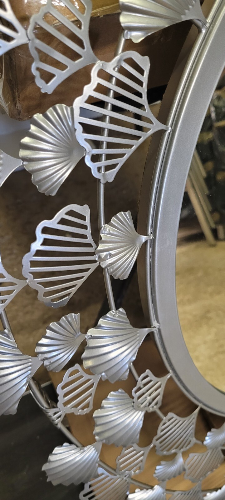 Alison Cork Ginkgo Leaf Mirror | eBay UK