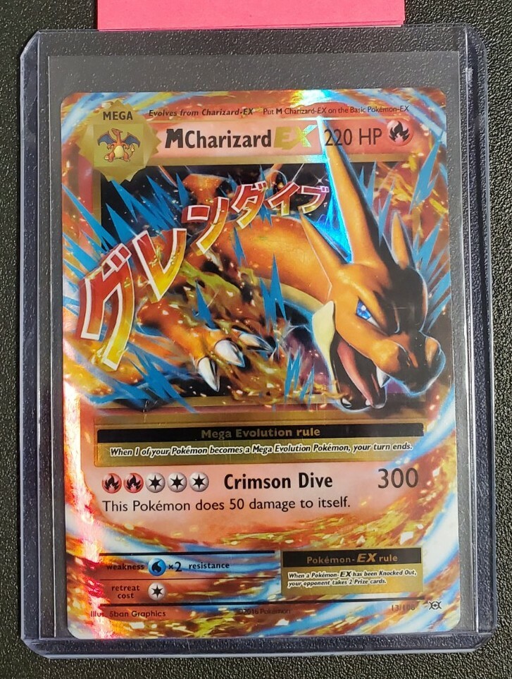 Pokemon X Und Y Mega Evolution Karten Charizard Pokemon Metal Cards