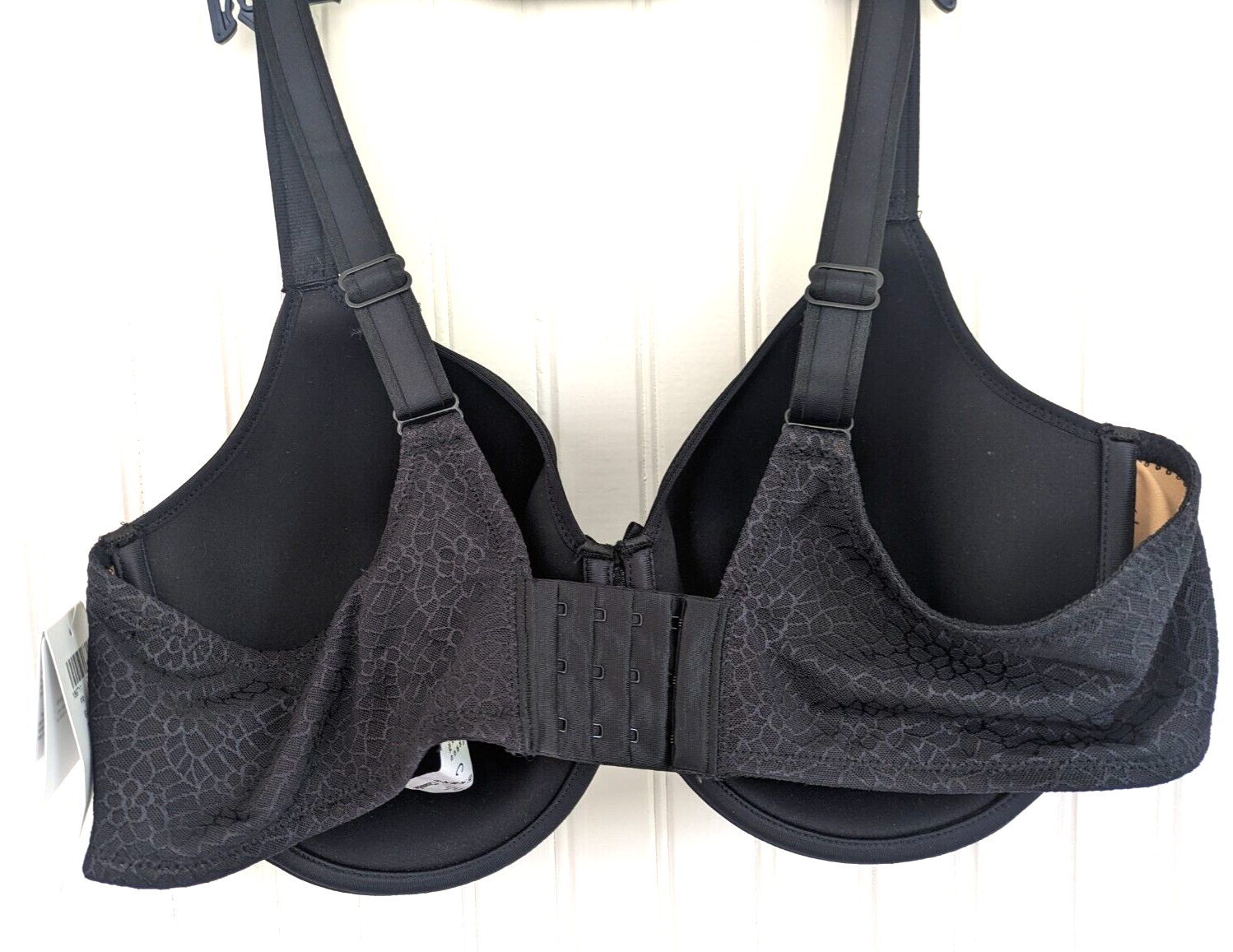 NWT Chantelle 42C Women's C Comfort Full Coverage Molded Bra Black (010 ...