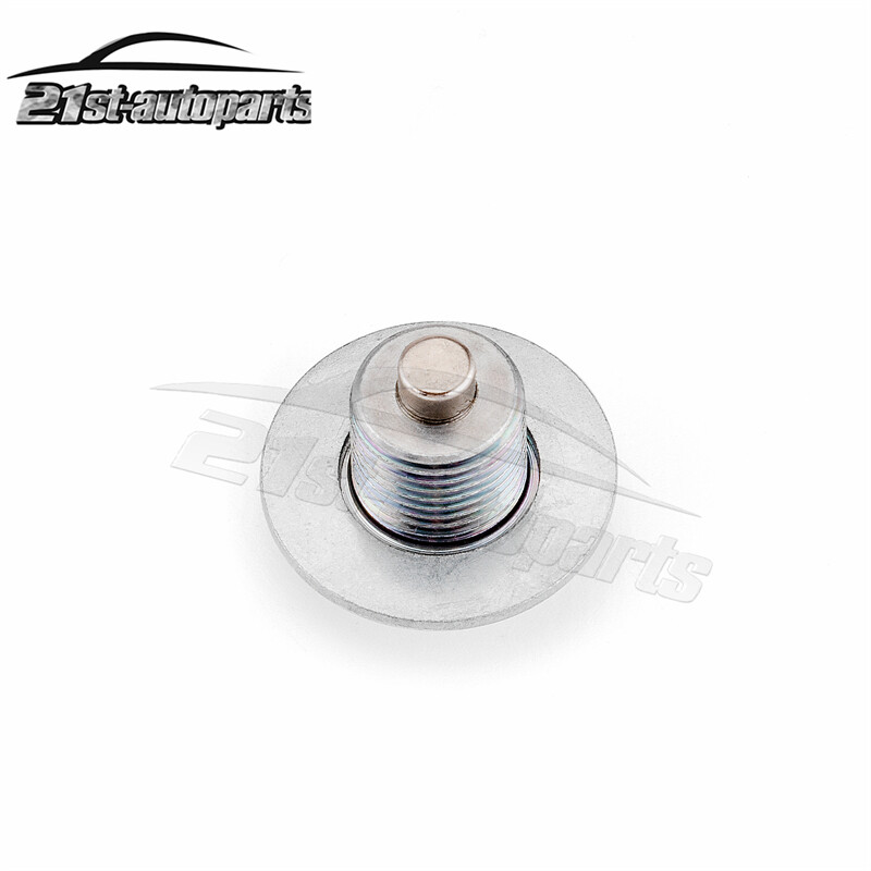 2 Pack M14 x 1.25 Engine Magnetic Oil Pan Drain Plug Bolt with Washer ...