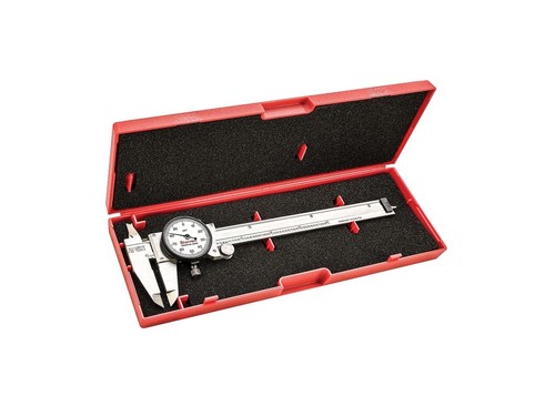 Starrett 120A-6 - Dial Slide Caliper, Stainless Steel, 0-6' Range, .001 ...