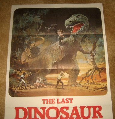 THE LAST DINOSAUR '77- Rankin / Bass . Great T REX art! | eBay