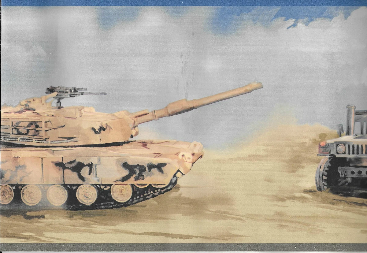 Military Wallpaper Border