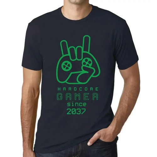 Men's Graphic T-Shirt Hardcore Joystick Gamer Since 2037 Eco-Friendly ...
