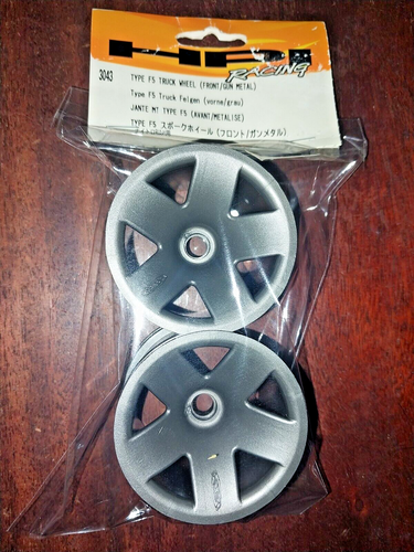 HPI Racing RC 3043 F5 Truck Wheels Front Gun Metal | eBay