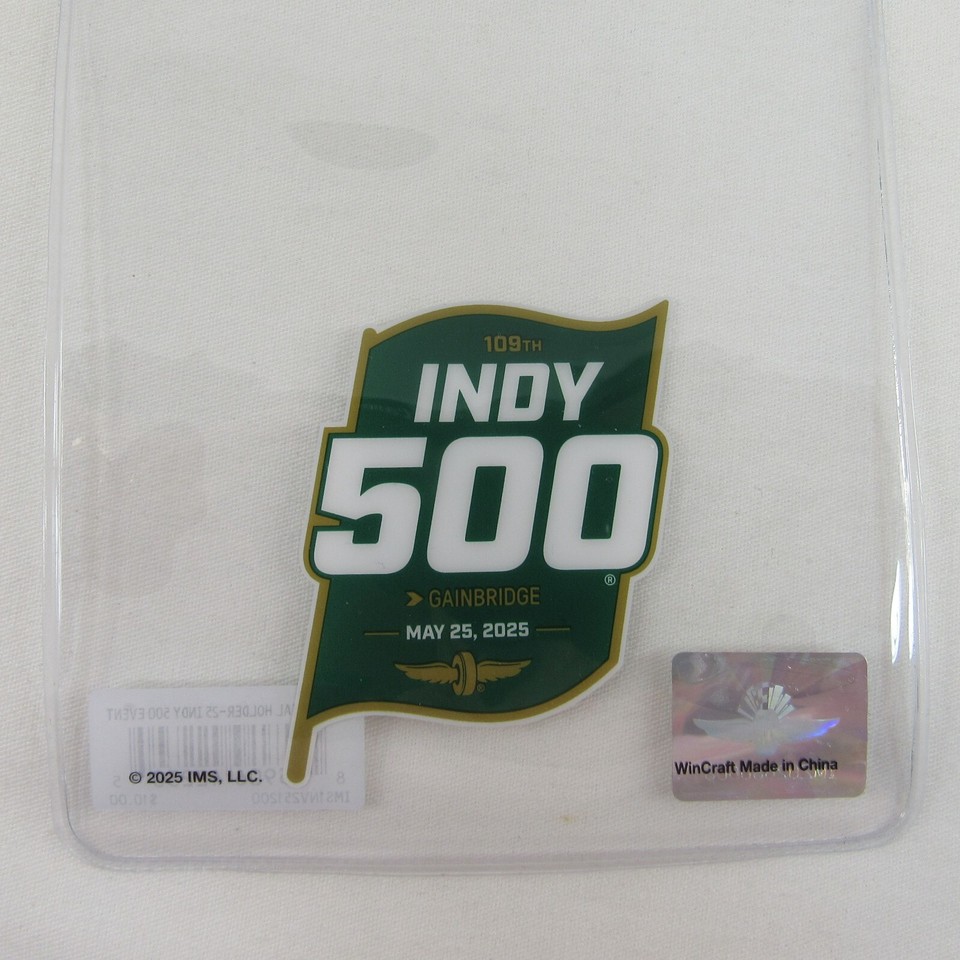 2025 Indy 500 Event Lanyard & Ticket Credential Holder 109TH Running | eBay