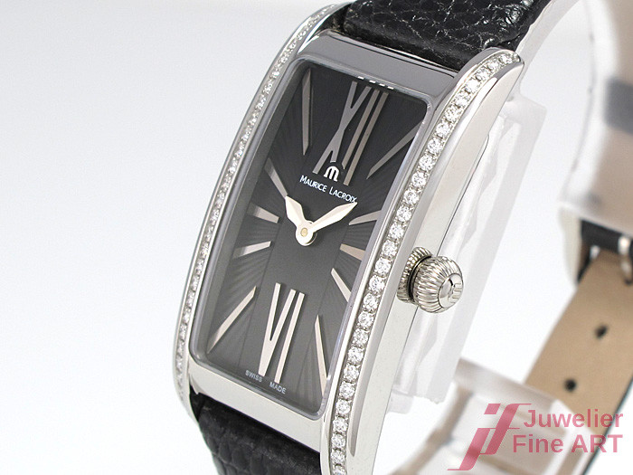 Uhr Maurice Lacroix Fabia Quarz Ref.FA2064 Edelstahl Diamanten 39x21mm ...