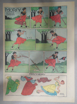 Mopsy by Gladys Parker w/ Uncut Paper Dolls from 2/19/1950 Size 11 x 15 inches | eBay