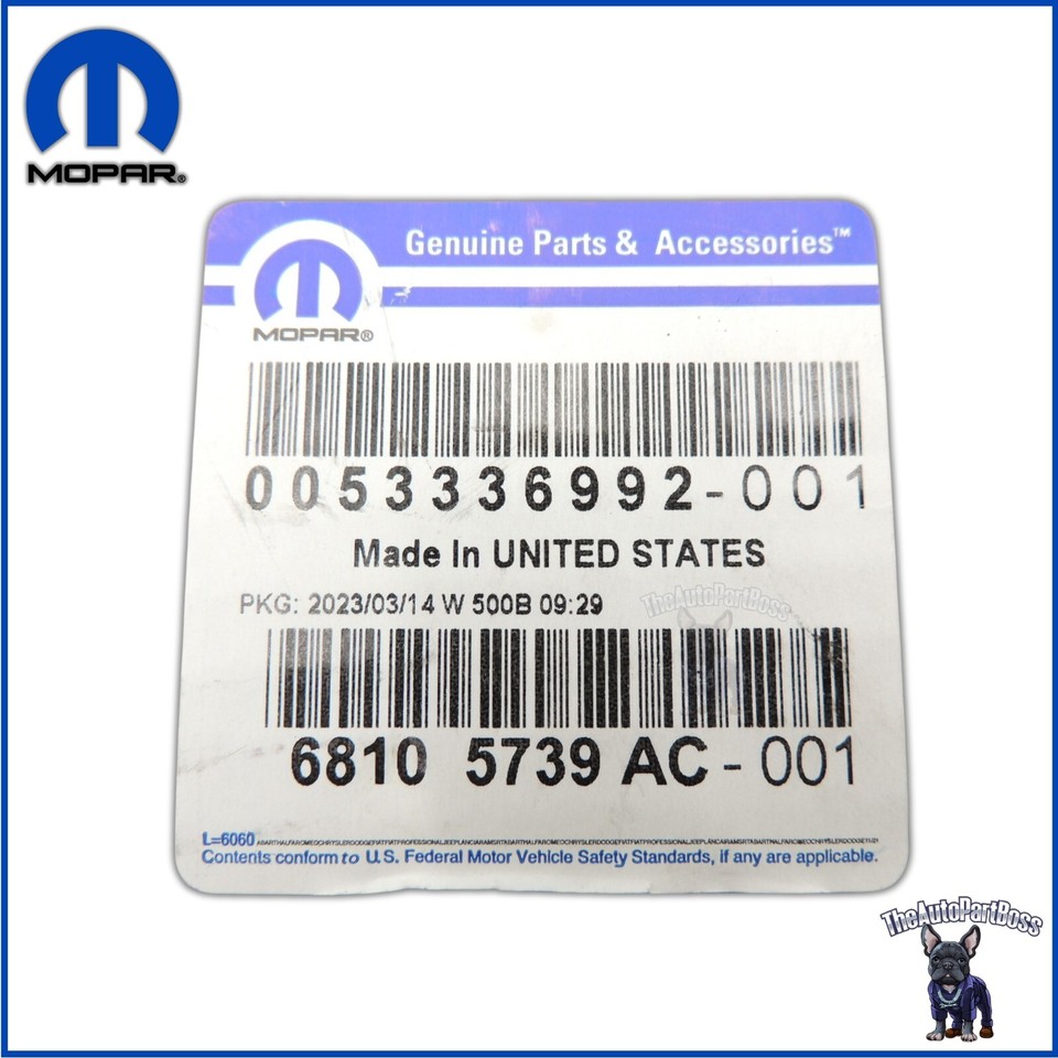 Wireless Ignition Node Receiver OEM Mopar 68105739AC | eBay