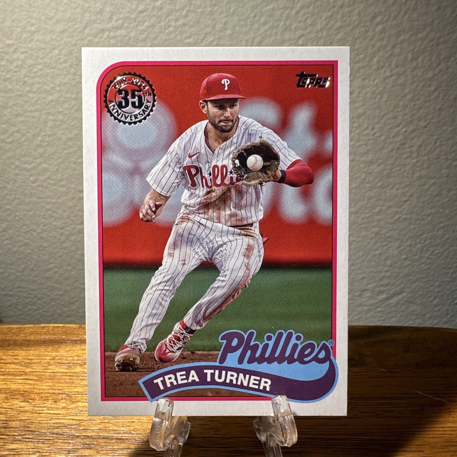 2024 Topps Series 1 - 1989 Topps Real One /89 - Trea Turner - Phillies ...