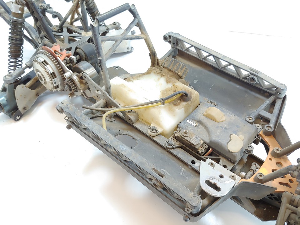 *RARE* HPI Racing Baja 5T 1/5 Scale Trophy Truck Roller Slider Chassis ...