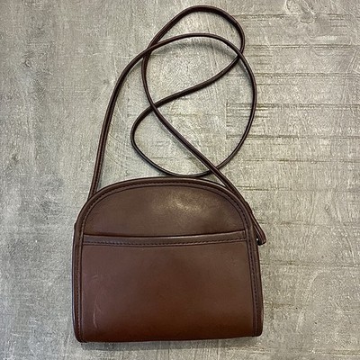 Vintage COACH 9017 Abbie Tan Chocolate Brown Crossbody Bag Mini Purse ...