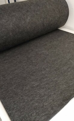 Filz 10 mm, 1500 g/qm, Meterware, Top Qualität, Anthrazit meliert | eBay.de