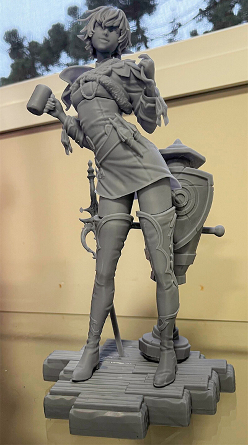 3D Print Alisaie Leveilleur Garage Kit Figure Model Kit Unpainted ...