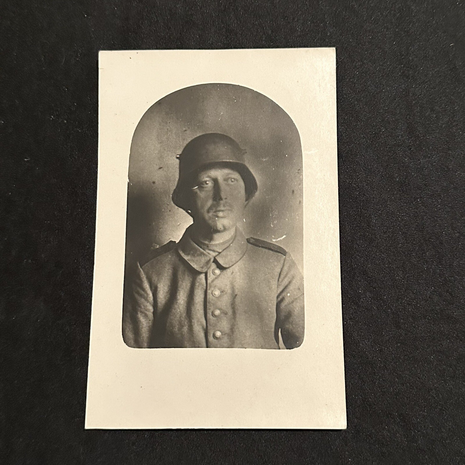 WW1 German Postcard Photo Original Soldier Stormtrooper | eBay