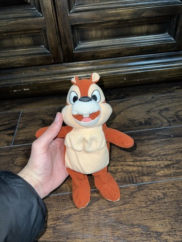 Walt Disney World Chip Chipmunk Plush w Tag 10" Stuffed Animal | eBay