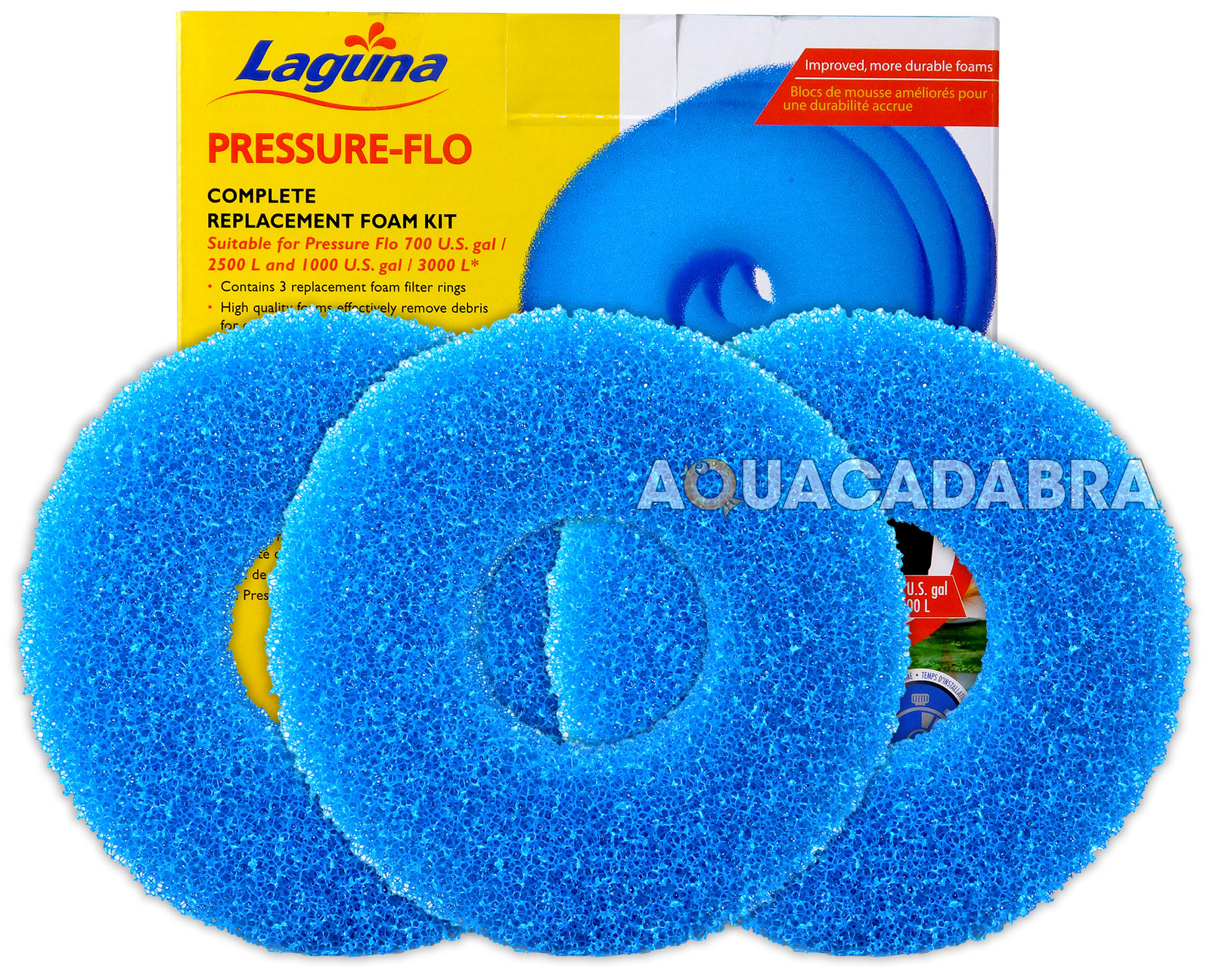 Laguna Pressure Flo 2500 3000 Filter Foam Kit Set PT1501 PF2500 PF3000 ...